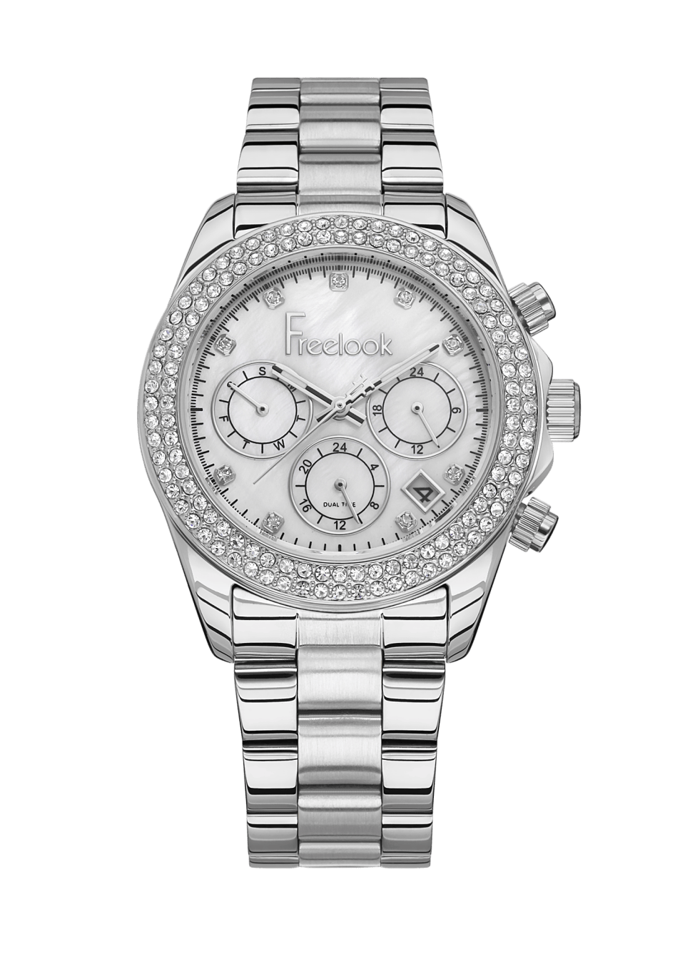 FREELOOK CHARMANT WOMENS STAINLESS STEEL STRAP WATCH – FL.1.10408-1 ...