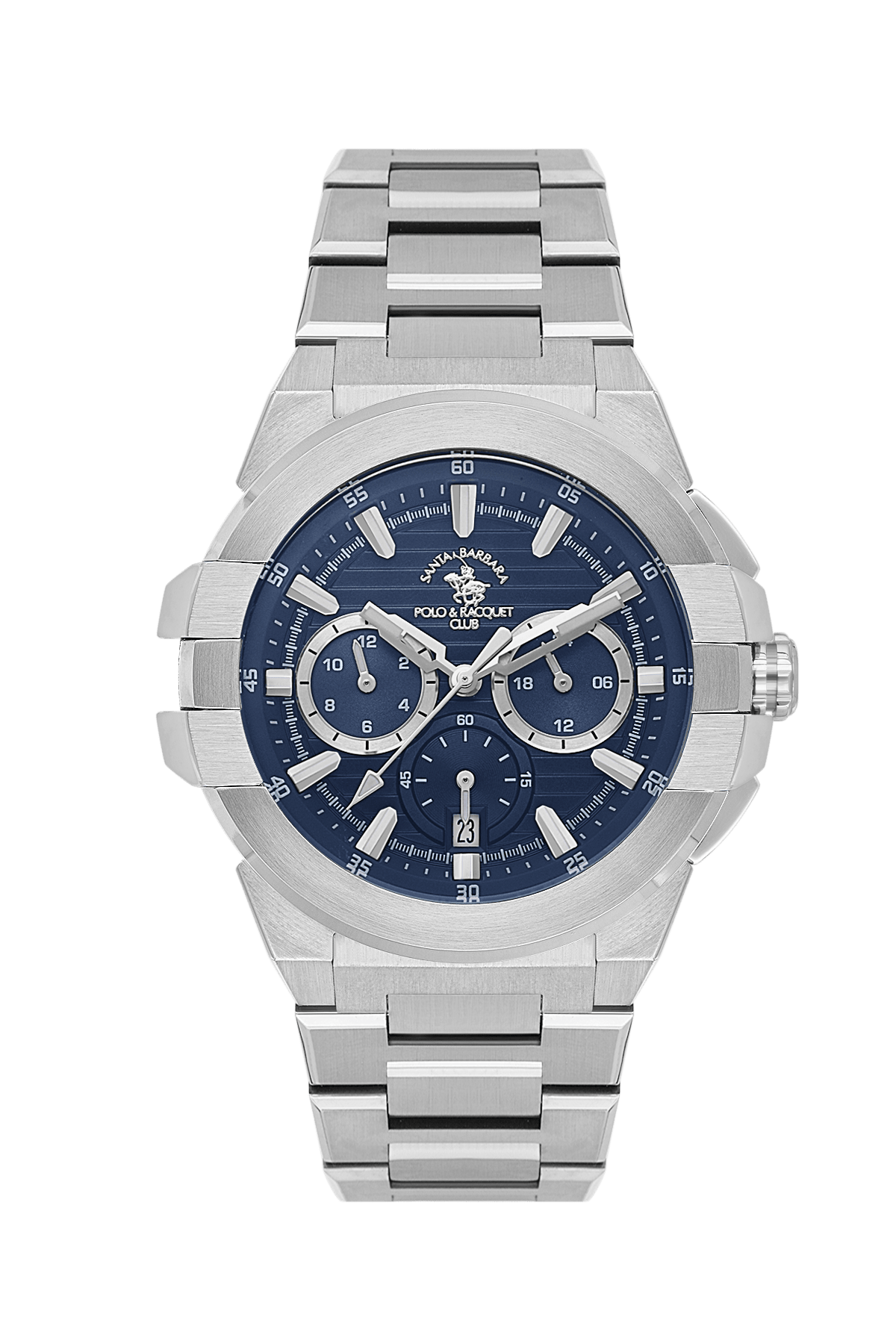 SANTA BARBARA MEN’S WATCH BLUE DIAL SB.1.10609-3 • المرشدى للساعات